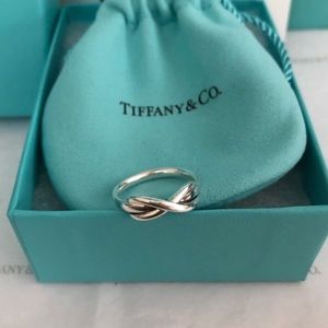 Tiffany & Co. Jewelry | Authentic Tiffany Infinity Ring | Poshmark